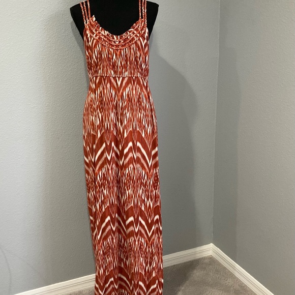 a.n.a | Dresses | Ana A New Approach Maxi Dress Braided Straps Sz Xl ...